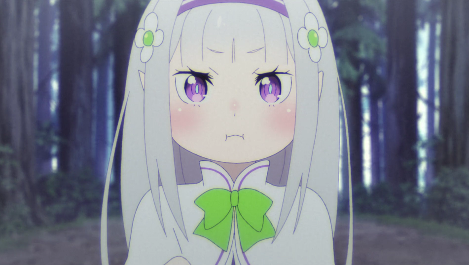 Re0：女大十八變，愛蜜莉雅小時臉很圓，長大後變成瓜子臉 - PEEKME